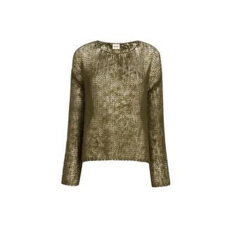 Khaite H26 Sweatshirt - - Knitwear - Damen - Gr&uuml;n - S