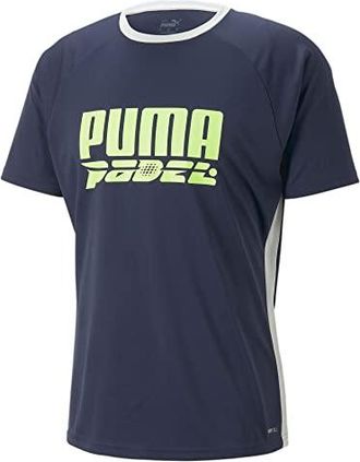 Puma T-Shirt teamLIGA Padel Logo L Navy Blue