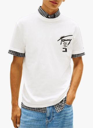 Tommy Hilfiger T-shirt imprim&eacute; en coton