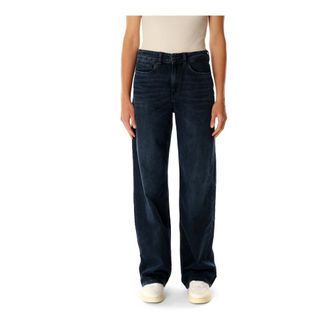 Drykorn Wide Leg Jeans mit Mid Waist - - Jeans - Damen - Blau - W27 L34