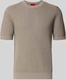 HUGO BOSS Relaxed Fit Strickpullover aus reiner Baumwolle Modell SAFFON