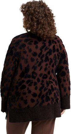 Tom Tailor Cardigan mit Leo-Print