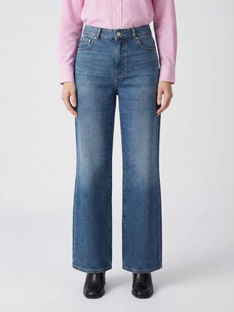 Ganni Jeans GANNI Femme couleur Bleu
