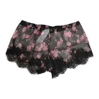 Dolce & Gabbana Femme, Sous-v&ecirc;tements, Noir, Taille: 38 FR Shorts de pyjama