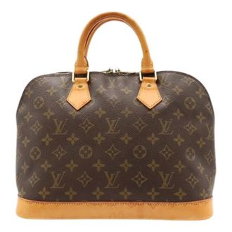 Louis Vuitton Sac &agrave; main Alma Monogram Pre-owned - Femme - Pre-owned - Brun - Taille: ONE Size