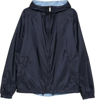 Prada veste à fermeture zippée - Bleu