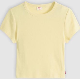 Levi's Hayes Cropped T-Shirt - Damen - Gelb / Gelb