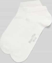 Marc O'Polo Sneakersocken mit Logo-Schriftzug im 2er-Pack