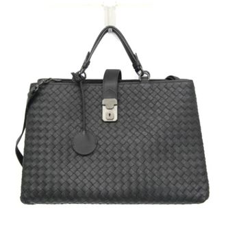 Bottega Veneta Pre-owned Leder Schultertasche - - Pre-owned - Damen - Schwarzk - ONE SIZE