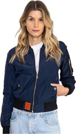 Bombers Original Femme, Vestes, Bleu, Taille: 38 FR Veste MA1