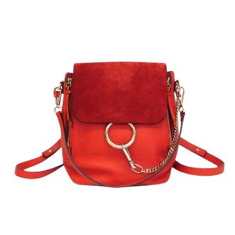 Chlo&eacute; Pre-owned Faye Rucksack - - Pre-owned - Damen - Orange - ONE SIZE