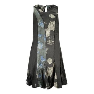 Desigual Femme, Robes, Multicolore, Taille: 36 FR Flared Dress Flowers