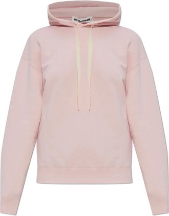 Jil Sander Kapuzenpullover - - Sweatshirts & Hoodies - Damen - Rosa - XS