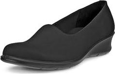 Ecco Femme Finola Stretch Slip on Shoes, Black/Black, 41 EU
