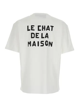 Valentino Mens T-Shirt Crew Neck White Cotton T-Shirts And Polos