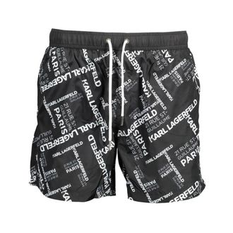 Karl Lagerfeld Homme, Maillots de bain, Noir, Taille: S Medium Sea Boxer