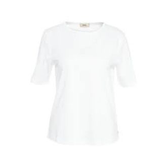 Herno Wei&szlig;es Baumwoll-Stretch-Jersey-T-Shirt - - Tops - Damen - Wei&szlig; - L