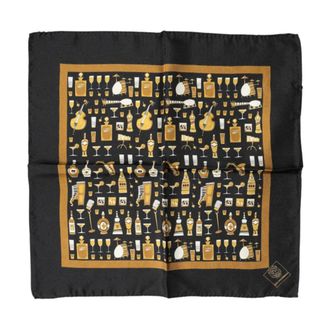 Dolce & Gabbana Jazz Club Square Handkerchief Scarf - - Accessories - Damen - Mehrfarbig - ONE SIZE