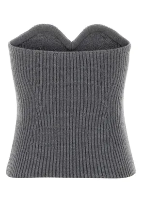 Jil Sander Knitted Bodice - Gray