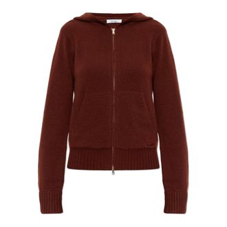 Max Mara Cardigan Primo en Cachemire - Femme - Pulls - Rouge - Taille: 42 FR