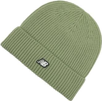New Balance Unisex Winter Watchman Beanie NB Patch V3.0 in Gr&uuml;n, Gr&ouml;&szlig;e OSZ