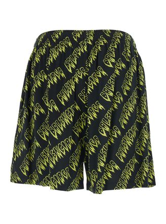 Balenciaga Mens Shorts Creeper Viscose Yellow