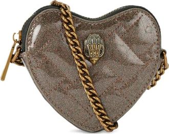 Kurt Geiger sac à bandoulière à design matelassé - Marron