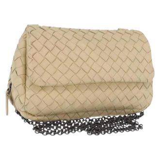Bottega Veneta Pre-owned Vintage Schultertasche - - Pre-owned - Damen - Beige - ONE SIZE