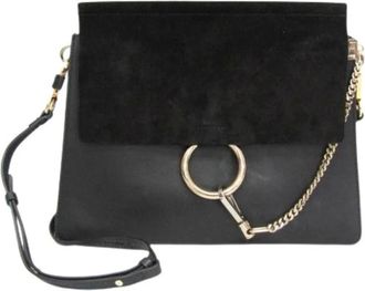 Chlo&eacute; Pre-owned Faye Medium Shoulder bag - Femme - Pre-owned - Noir - Taille: ONE Size