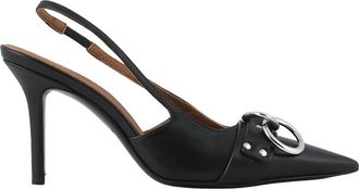 R13 Femme, Chaussures, Noir, Taille: 41 EU Anneau Pump