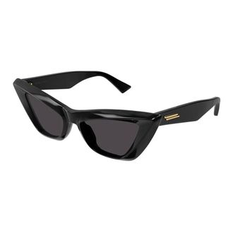 Bottega Veneta Bv1101S Cat-Eye Sonnenbrille - - Accessories - Damen - Schwarzk - 53 MM