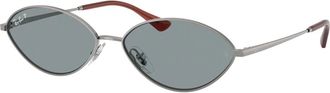 Ray-Ban unisex, Accessoires, Gris, Taille: 59 MM Lunettes de soleil