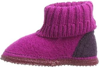 Giesswein Kramsach, Chaussons Montants Fille, Rouge (Beere), 24 EU