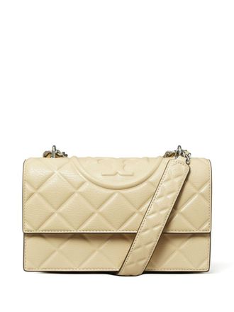 Tory Burch petit sac porté épaule Fleming - Tons neutres