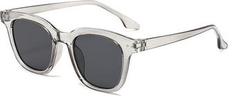 Generic Lunettes De Soleil Carr&eacute;es For Femmes, Tendance, D&eacute;coration F&ecirc;te En Plein Air(Gray)