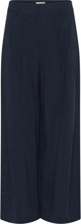 MY ESSENTIAL WARDROBE Femme, Pantalons, Bleu, Taille: 36 FR Wide Pantalons