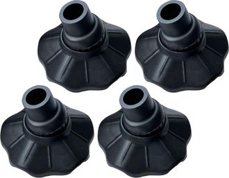 Artibetter Hohopeti 4 St&uuml;ck rutschfeste Campingstuhl Fu&szlig;schoner aus Robustem Material 15mm Beinschutz f&uuml;r Klappbare Gartenst&uuml;hle Bodenschoner f&uuml;r Hartholz Fliese