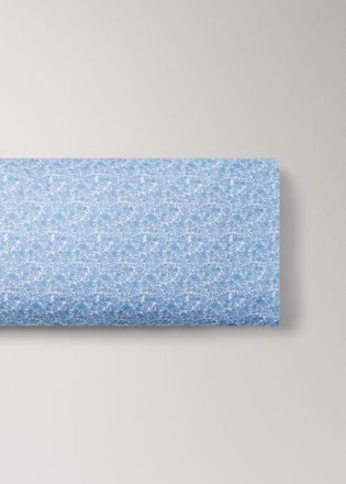 Mango Taie doreiller berceau percale fleurs bleu - Home - 45x110cm - MANGO HOME