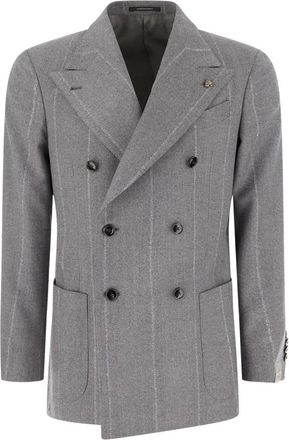 Gabriele Pasini Woll Sakko - - Suits - Herren - Grau - 2XL