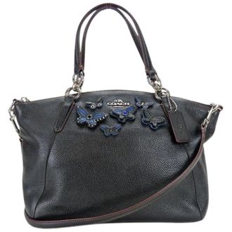 Coach Pre-owned Lederhandtasche - - Pre-owned - Damen - Schwarzk - ONE SIZE