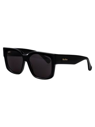 Max Mara Womens Sunglasses Mm0145 Black Acetate