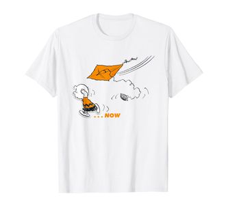 Peanuts Charlie Brown Damals und heute T-Shirt