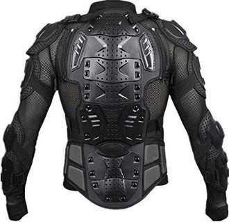 Generic Veste de moto int&eacute;grale pour femme 2026, Noir, S
