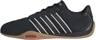 adidas Homme ADIPISTA Shoes, Core Black/Core Black/Pure Ruby, 41 1/3 EU