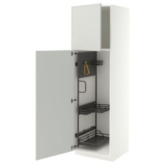 IKEA METOD Hochschrank mit Putzschrankeinr