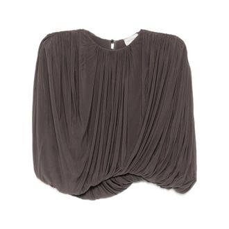 Magda Butrym Femme, Blouses et Chemises, Brun, Taille: 34 FR Chemise