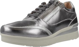 Stonefly Stonefly, Femme, Chaussures, Gris, Taille: 41 EU Cream 52 Zip Shoe