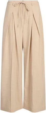 Suncoo Pantalon large Jeff ceintur&eacute;