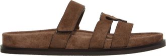 Tory Burch Tory Burch Slipper & Pantoletten - Ines Sport Slide - Gr. 37 (EU) - in Braun - f&uuml;r Damen