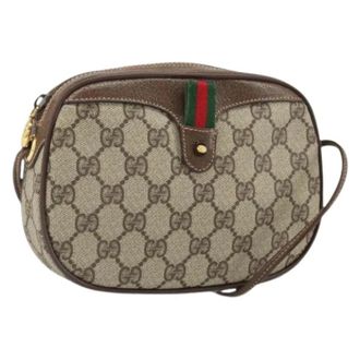Gucci Sac bandouli&egrave;re en plastique Pre-owned - Femme - Pre-owned - Beige - Taille: ONE Size